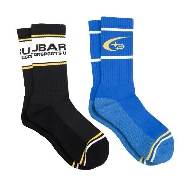Subaru Motorsports USA | Woven Crew Socks | 2-Pack – Vermont SportsCar