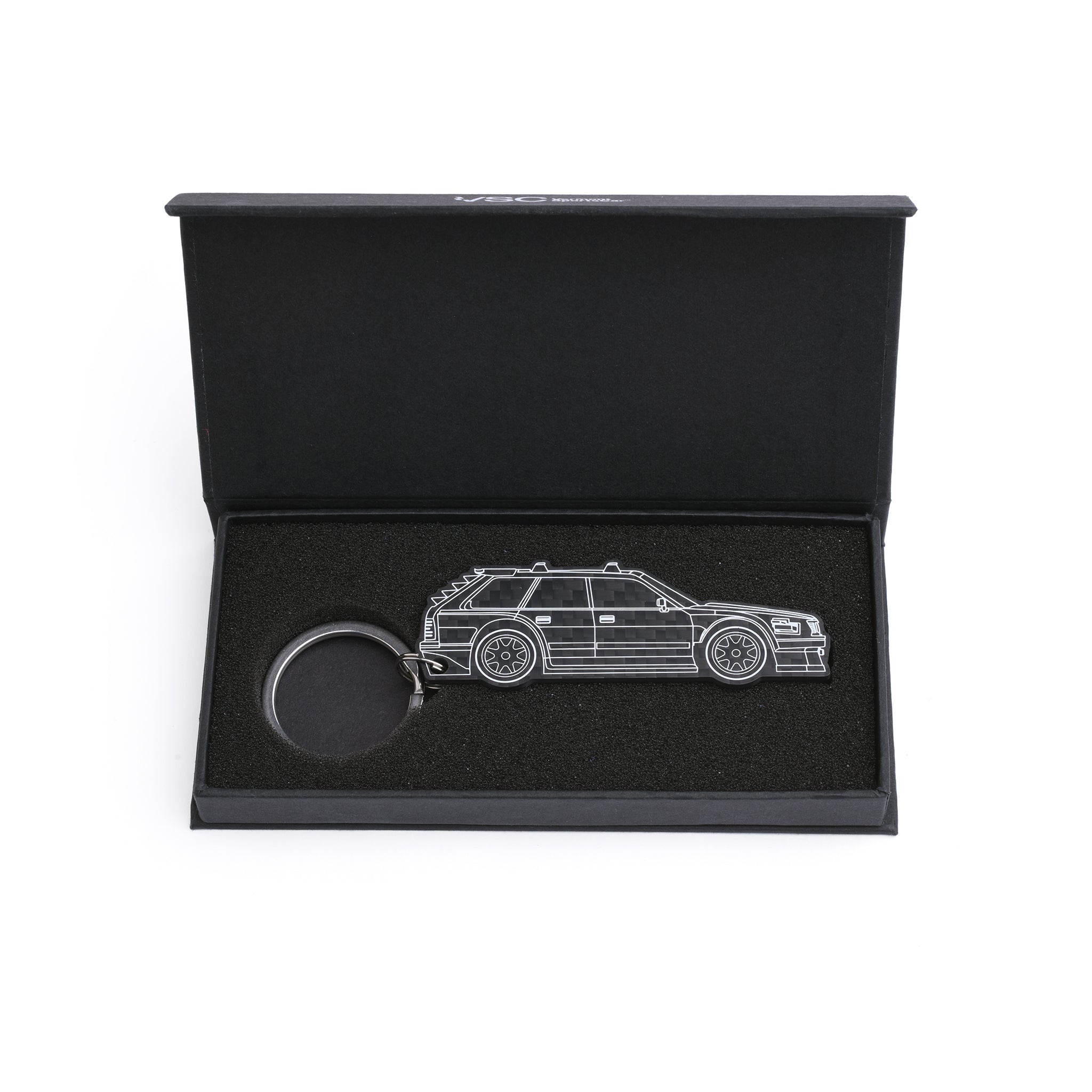 Family Huckster | Carbon Fiber Key Tag – Vermont SportsCar
